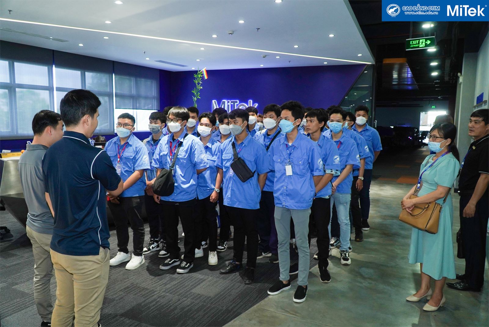 Sinh ViÊn CƠ KhÍ Tham Quan CÔng Ty Tnhh Mitek ViỆt Nam